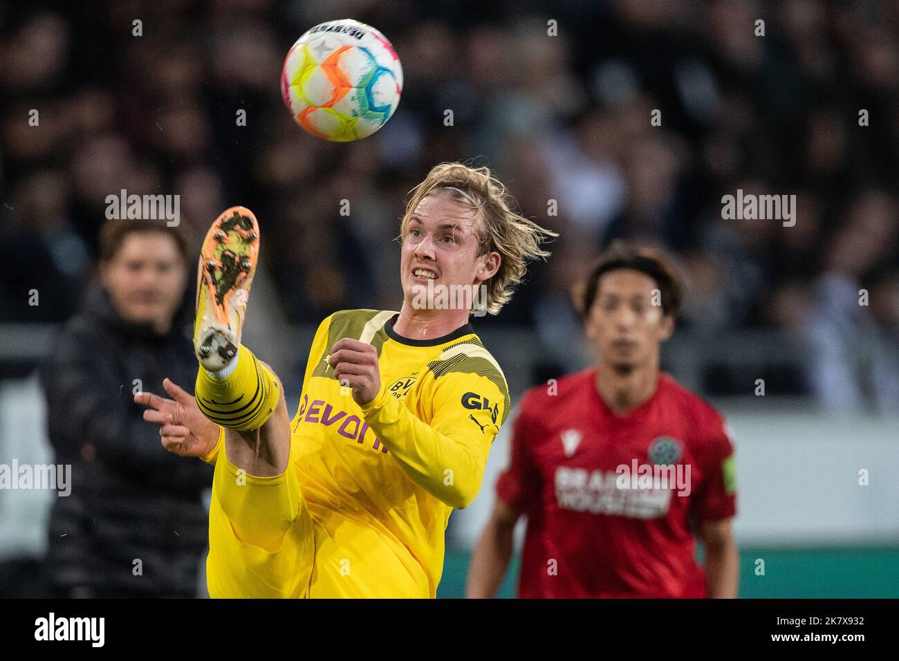 Hanover, Germany. 19th Oct, 2022. Soccer: DFB Cup, Hannover 96 ...