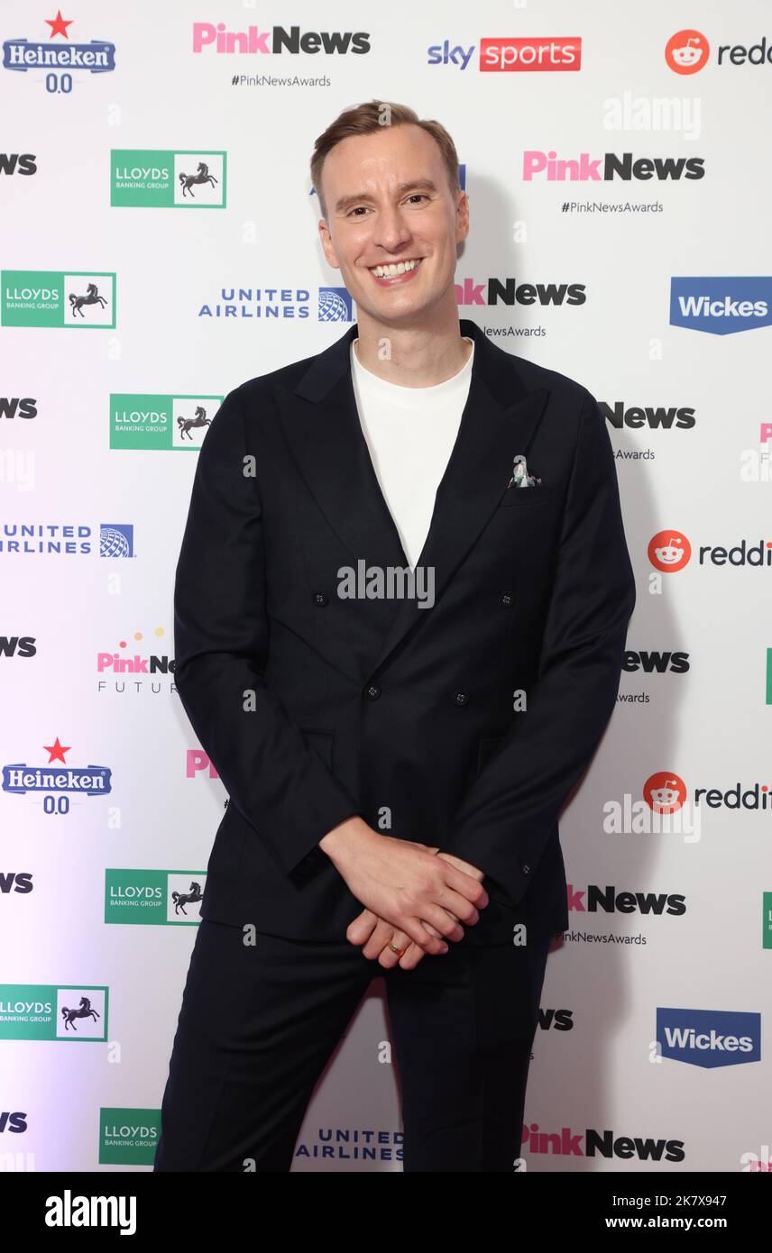 Paul Brand attending the PinkNews Awards at Church House Westminster ...