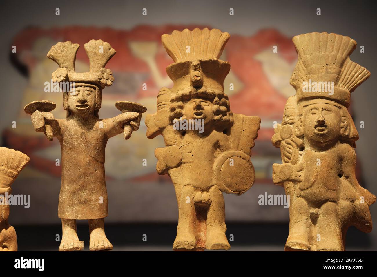 Aztec Art - Beautiful Aztec Stone Figurines Stock Photo - Alamy