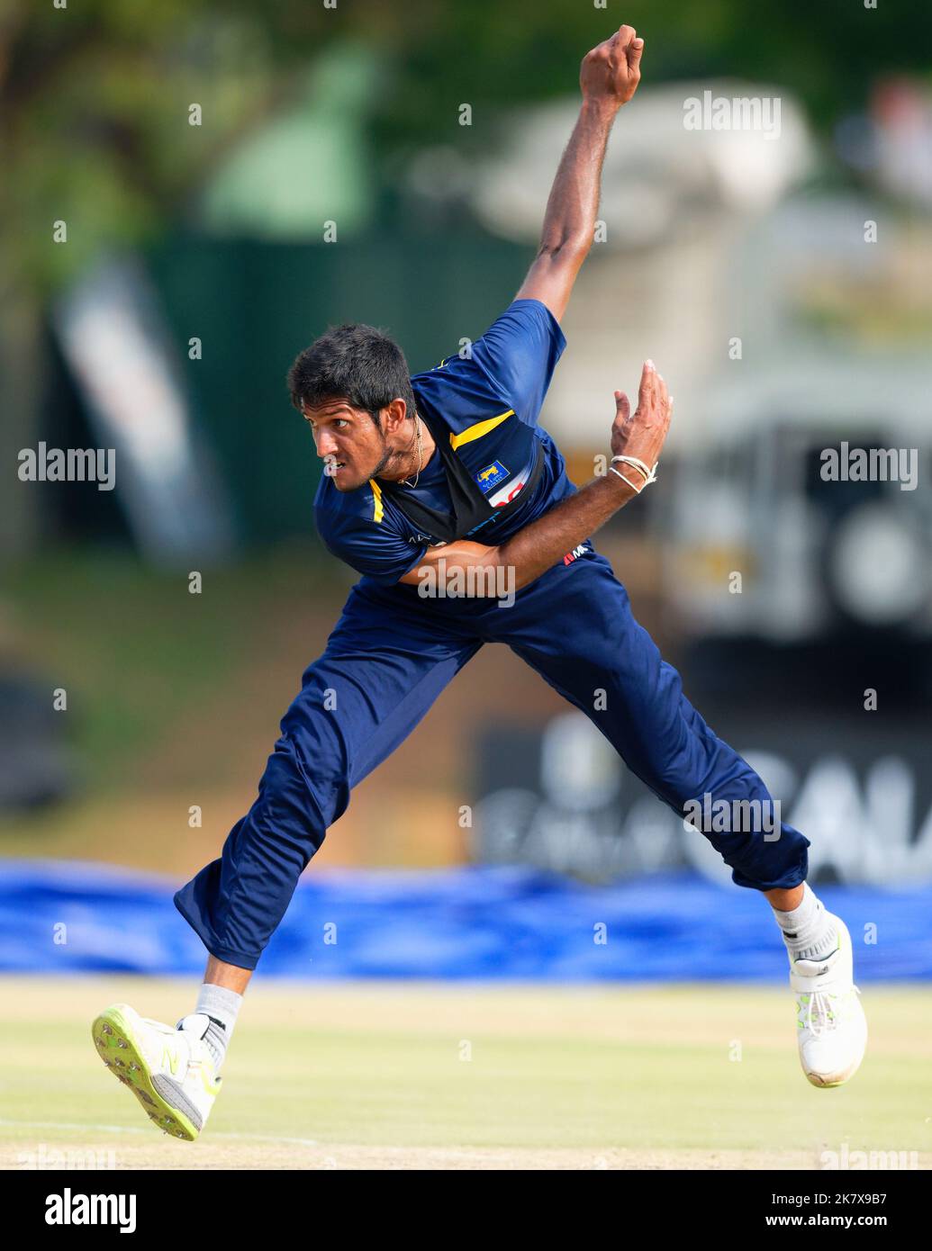 Kasun Rajitha of Sri Lanka during a practice session Stock Photo - Alamy