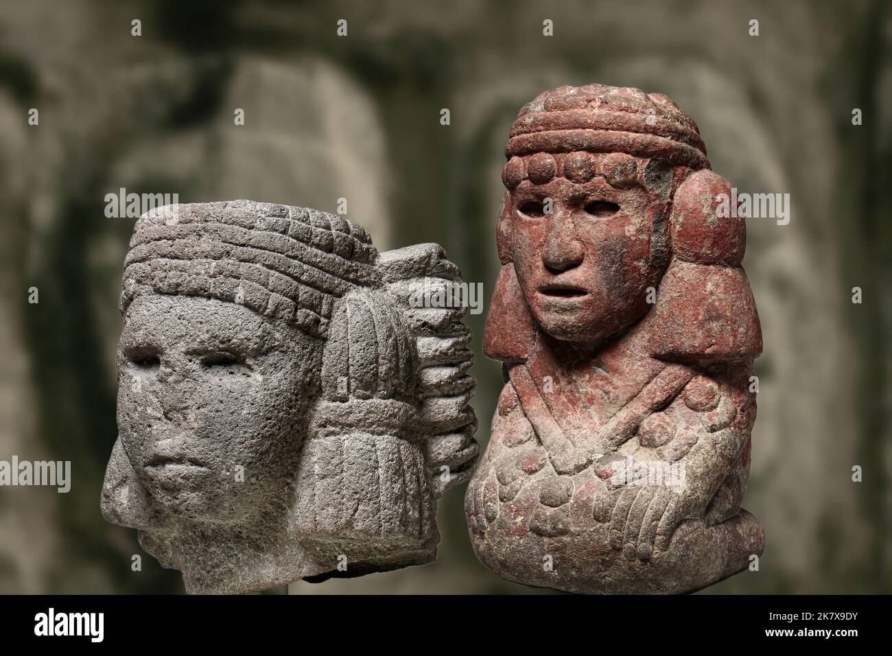 The Aztec Deity of Water (Chalchiuhtlicue Stock Photo - Alamy