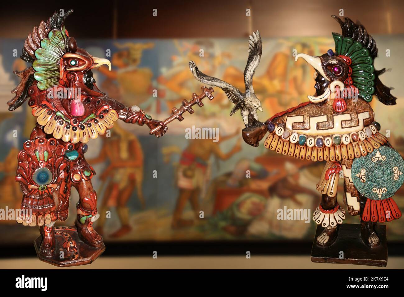 Mayan eagle hi-res stock photography and images - Alamy