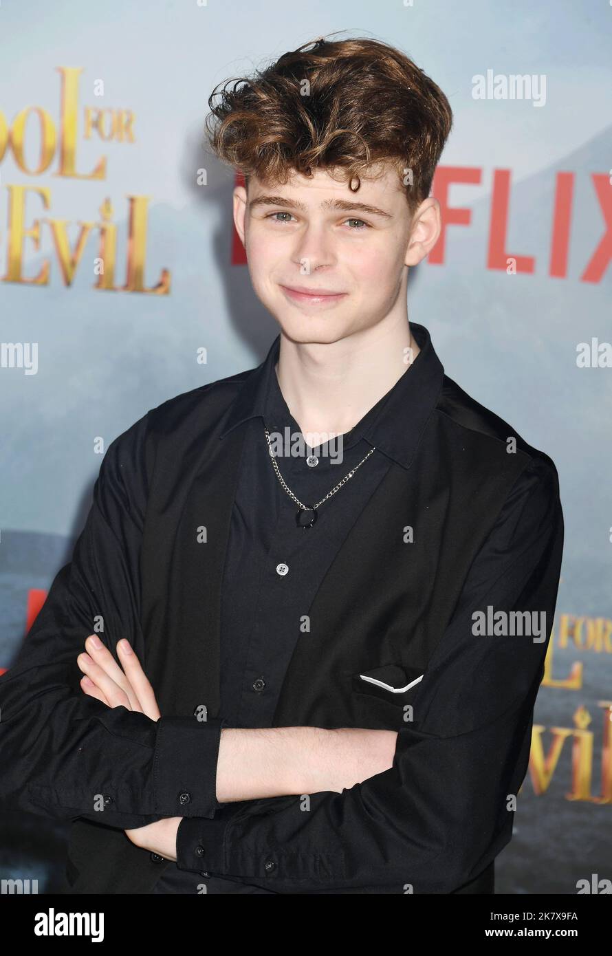 Los Angeles, Ca. 18th Oct, 2022. Merrick Hanna attends the premiere of ...