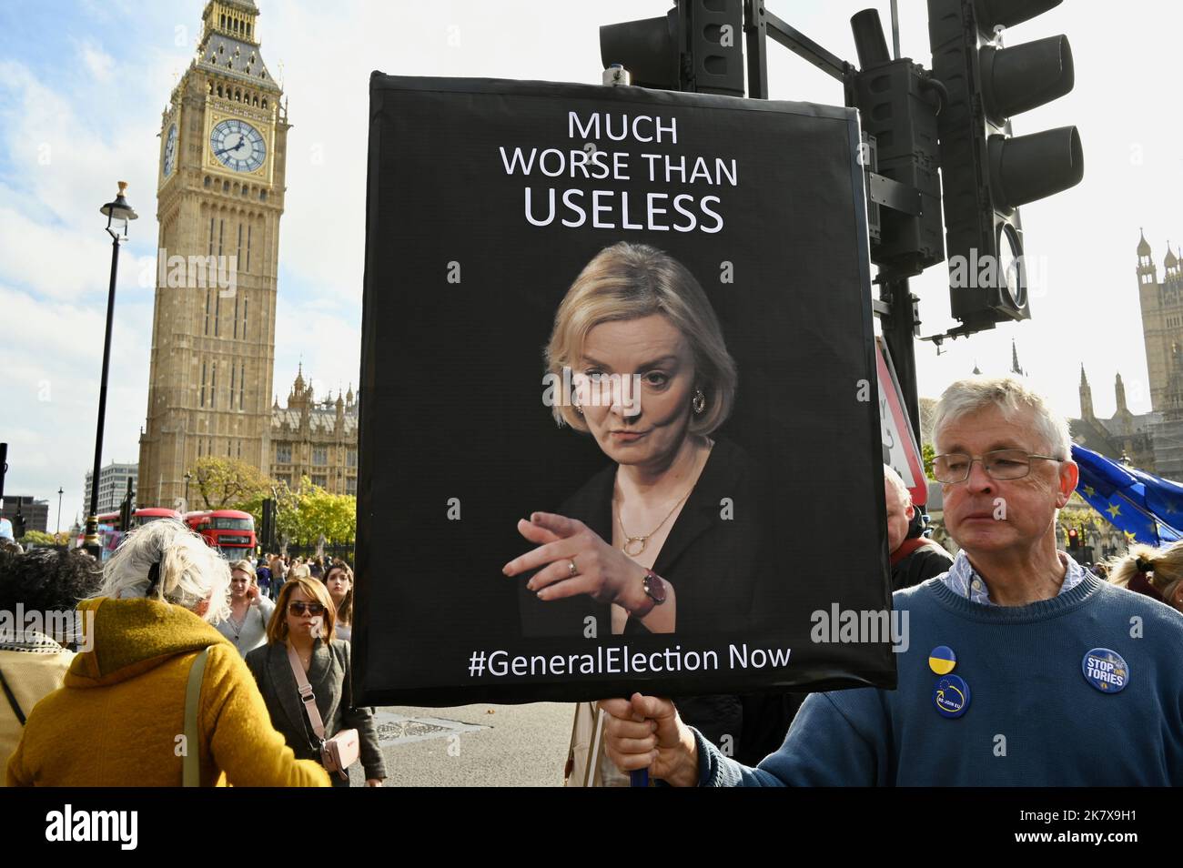 London Uk 19th Oct 2022 London Uk An Anti Tory Government