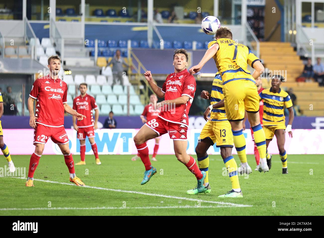 Ennio Tardini stadium, Parma, Italy, October 19, 2022, Adrian ...