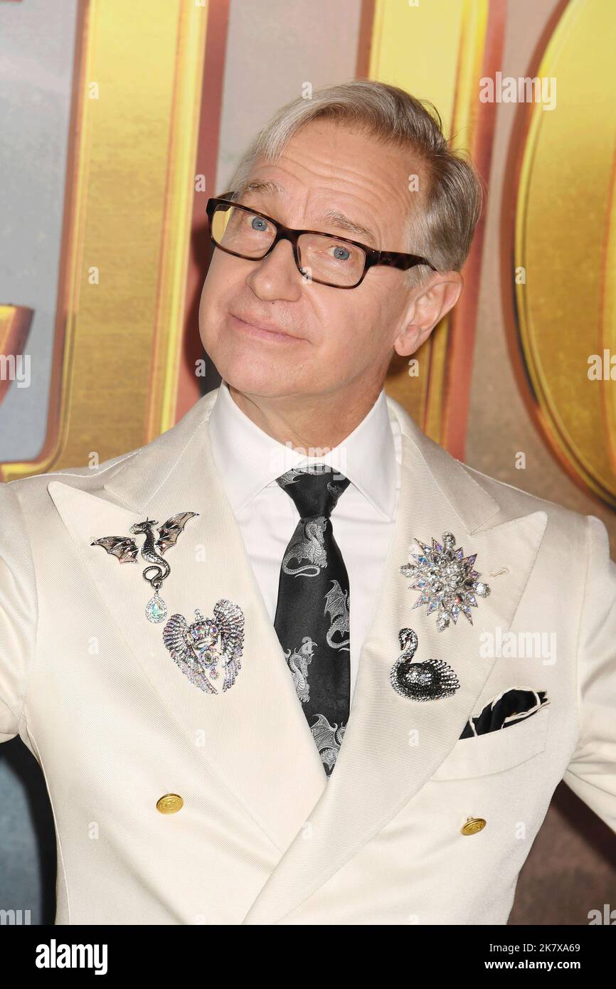 Los Angeles, Ca. 18th Oct, 2022. Paul Feig attends the premiere of ...