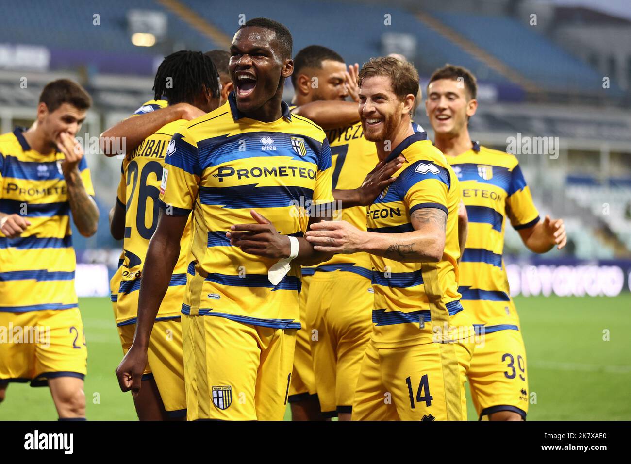 Ennio Tardini stadium, Parma, Italy, October 19, 2022, Adrian ...