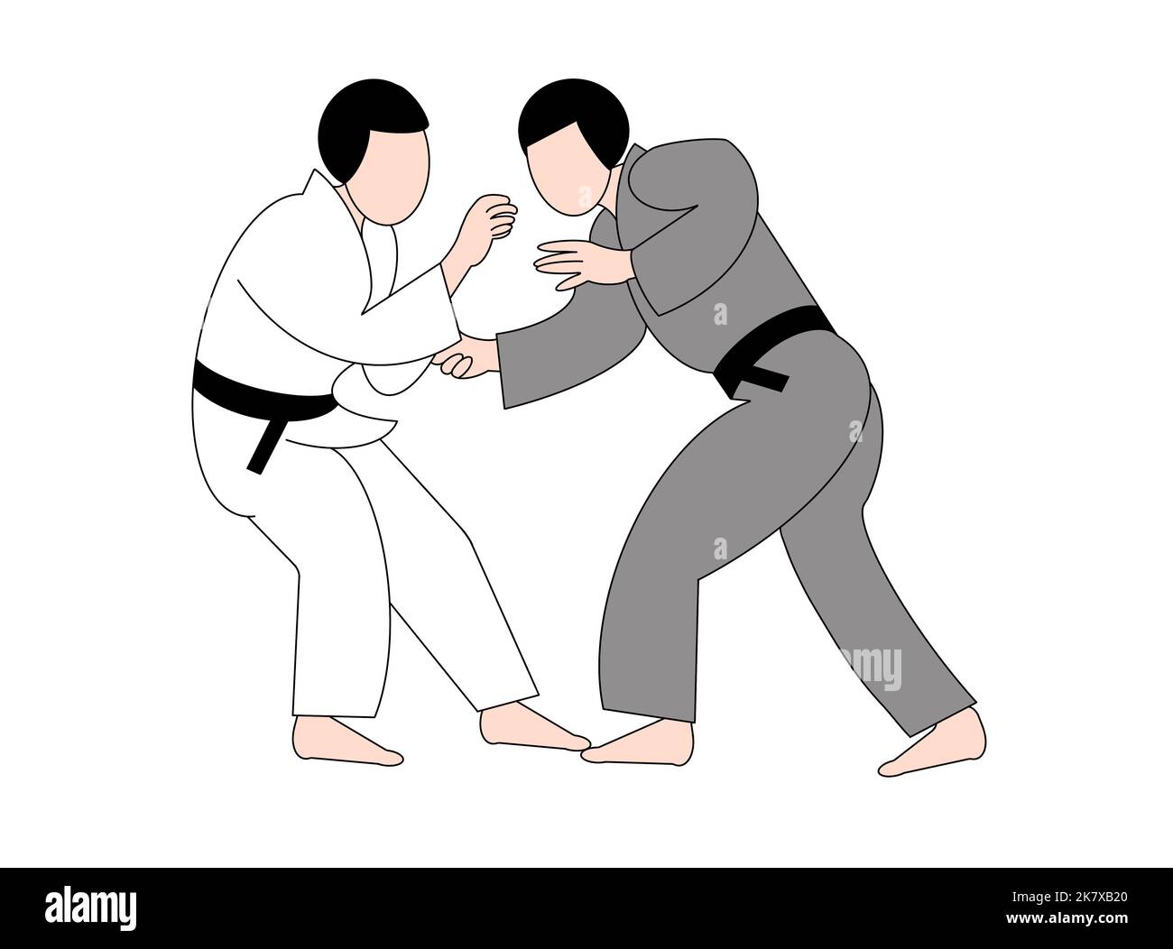 Judo, Sport, Olympic, Games, Discipline Stock Photo - Alamy