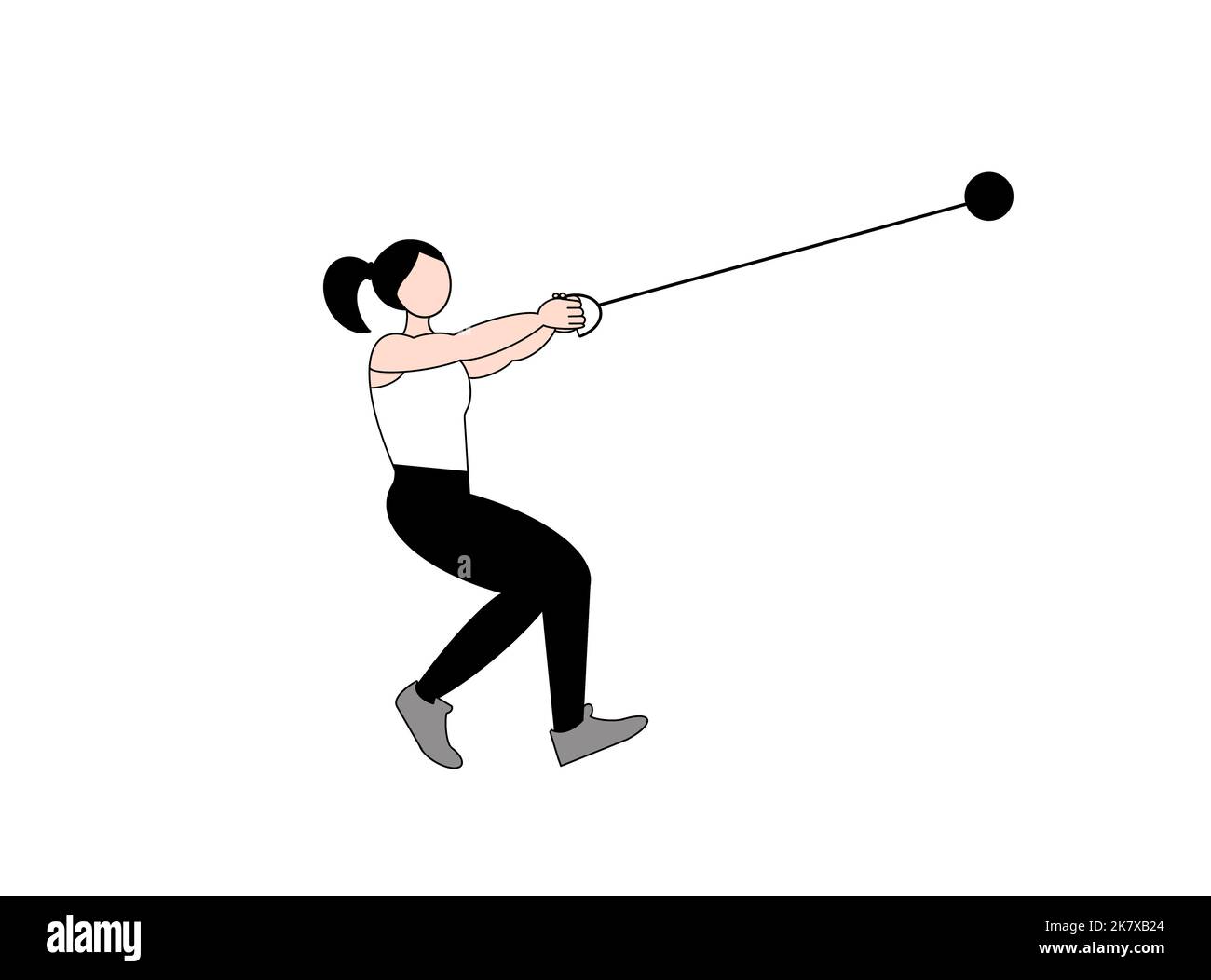 Hammer Thrower, Sport, Olympic, Games, Discipline Stock Photo - Alamy