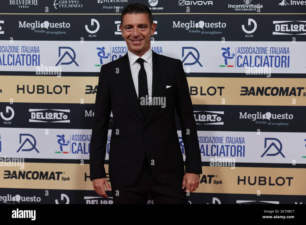 Rho, Italy. 17th Oct, 2022. Gianluca Rocchi football referees ...