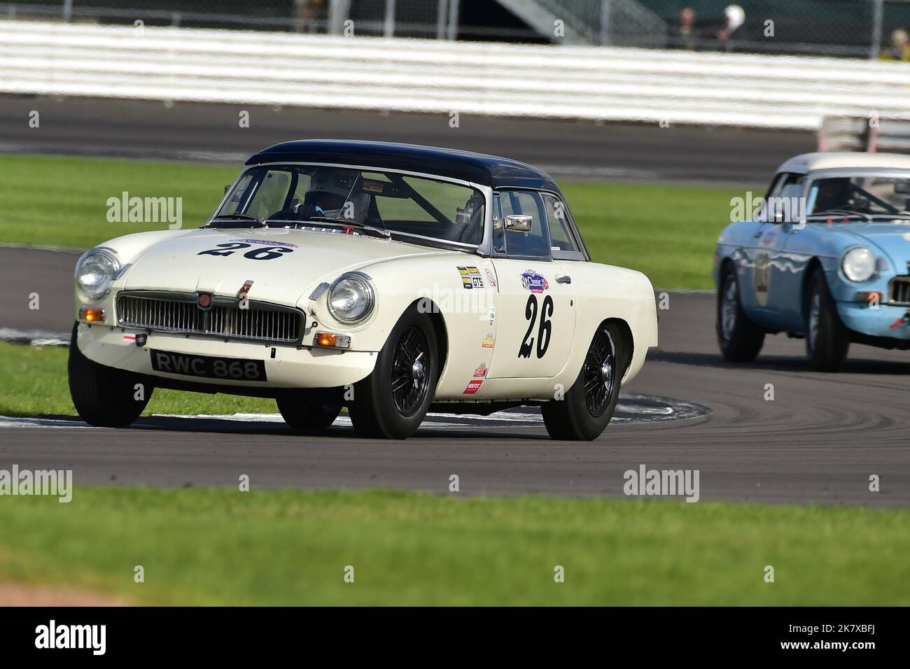 Dennis Pickett, Daniel Pickett, MG B Roadster, Mintex Classic K, a ...
