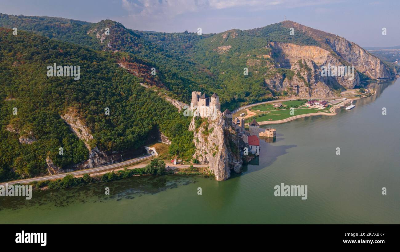 Shot golubac fortress medieval hi-res stock photography and images - Alamy