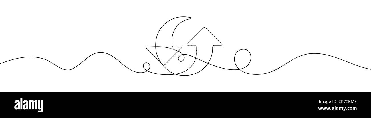 Continuous one line drawing recycling symbol. Recycling linear icon ... Continuous one line drawing recycling symbol. Recycling linear icon ...