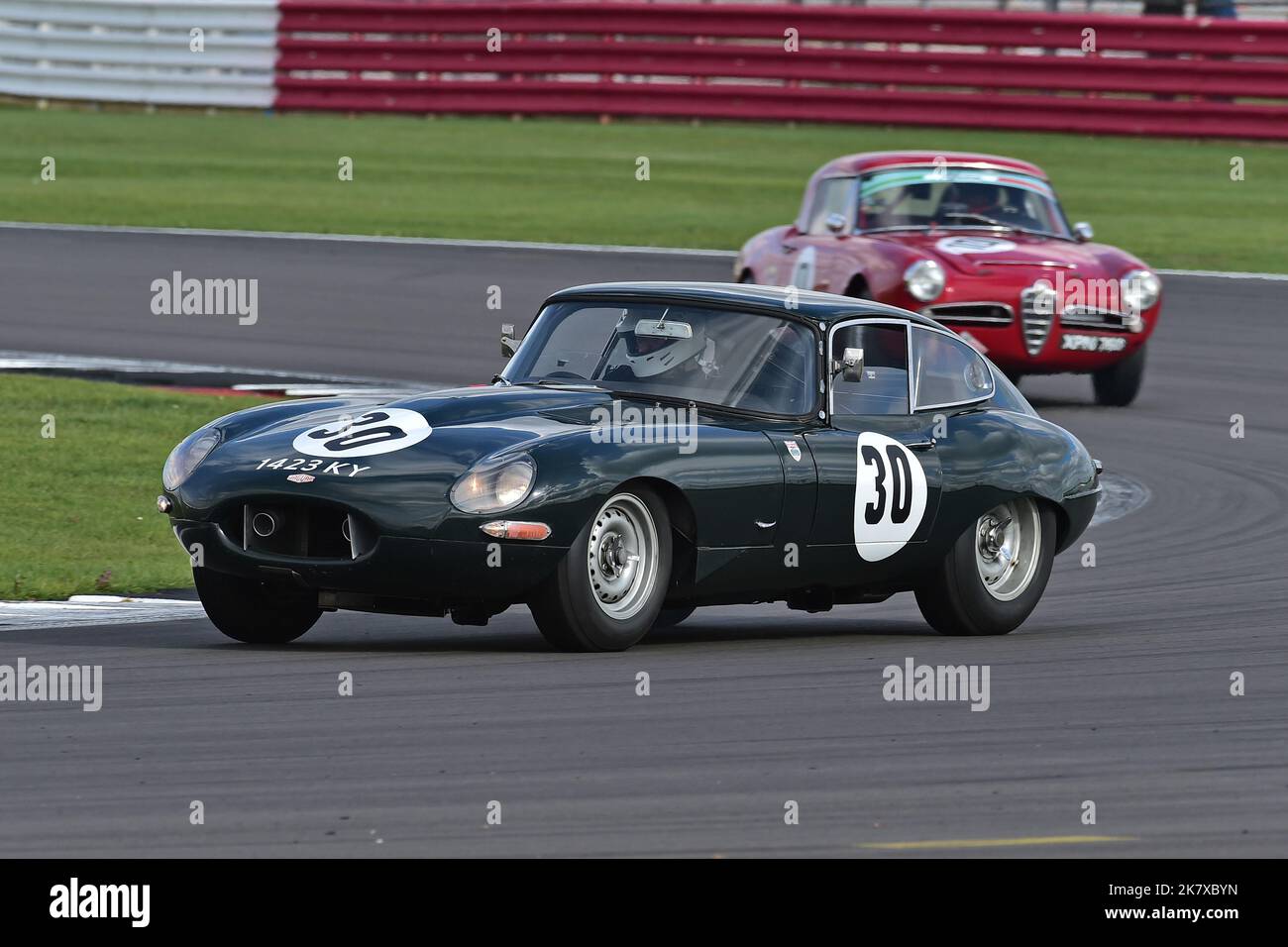 Simon Ham, Jaguar E-Type, Mintex Classic K, a series of one hour races ...