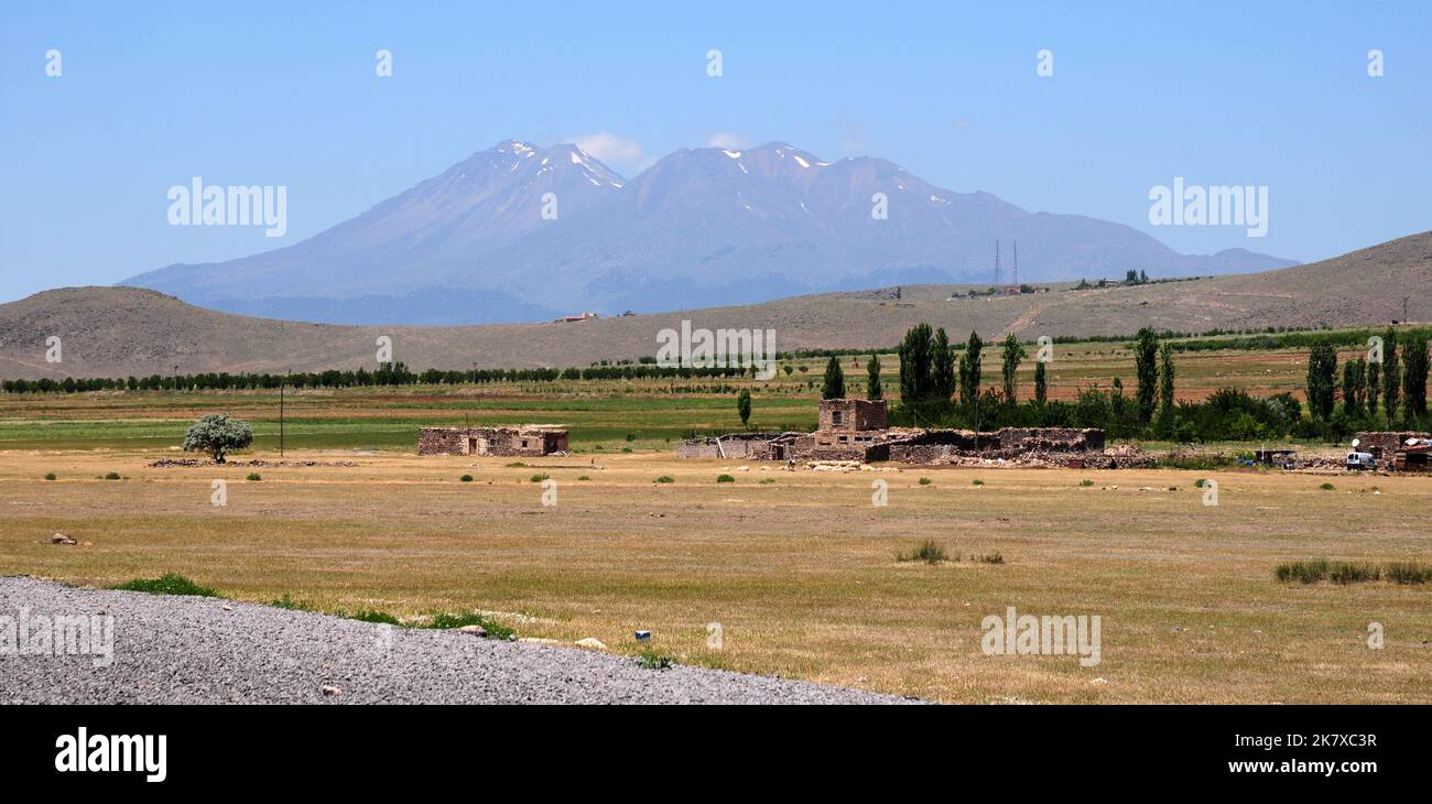 Hasan Mountain, located in the city of Aksaray in Turkey, is one of the ...
