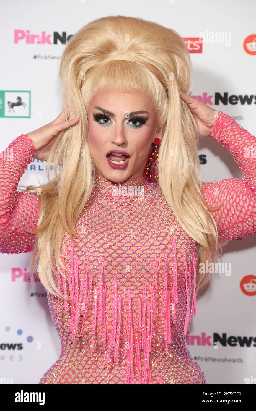 Ella Vaday attending the PinkNews Awards at Church House Westminster ...