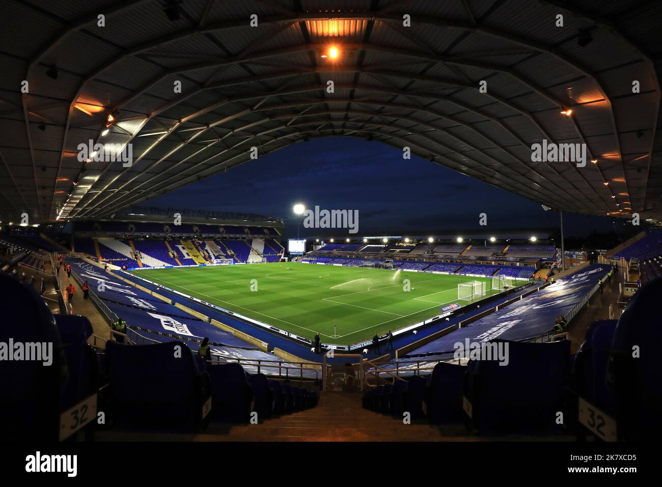A general view of St. Andrew's Stadium, Birmingham. Picture date ...