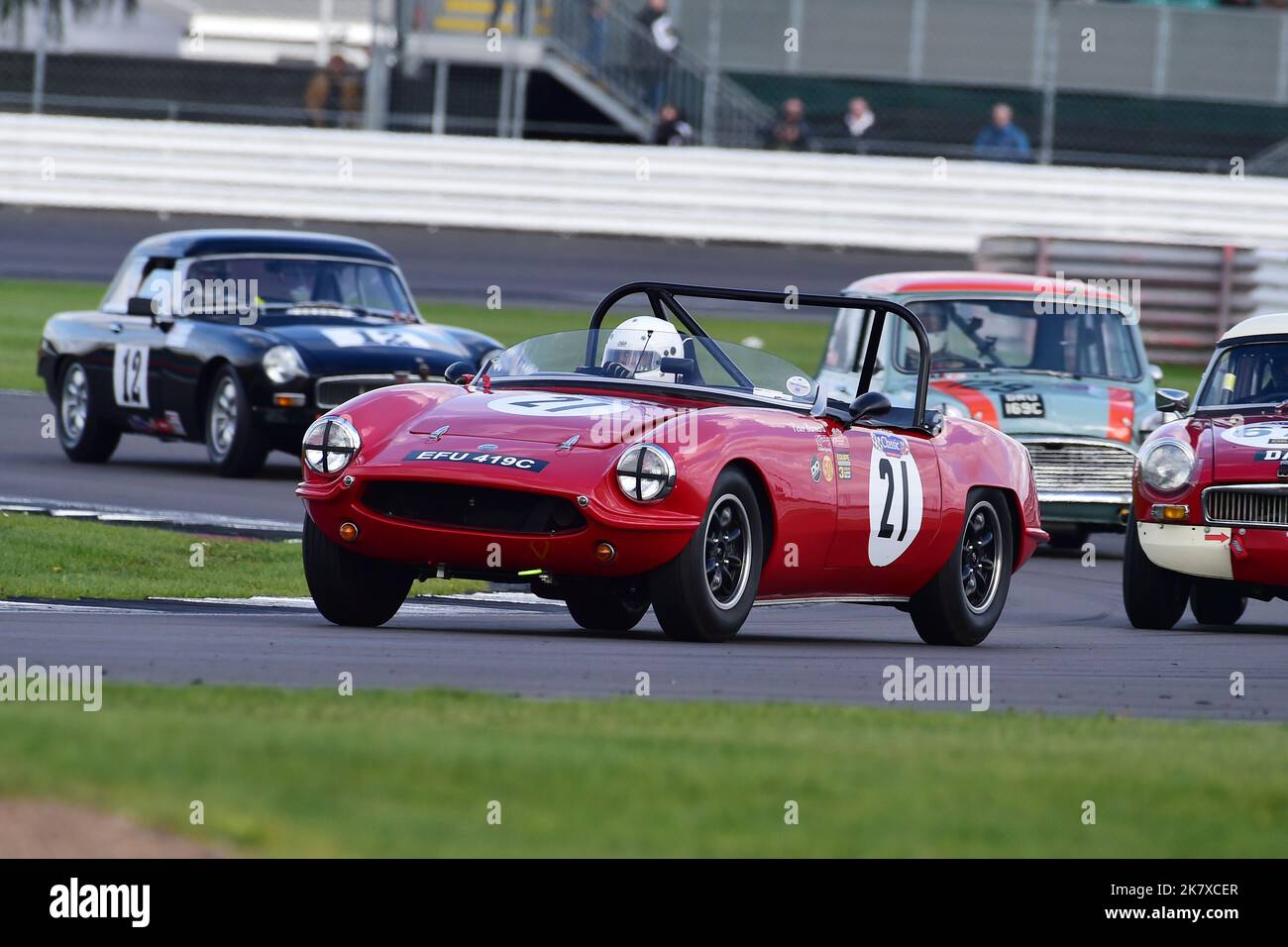 Peter Barnard, Max Cawthorn, Elva Courier Mk 4, Mintex Classic K, a ...