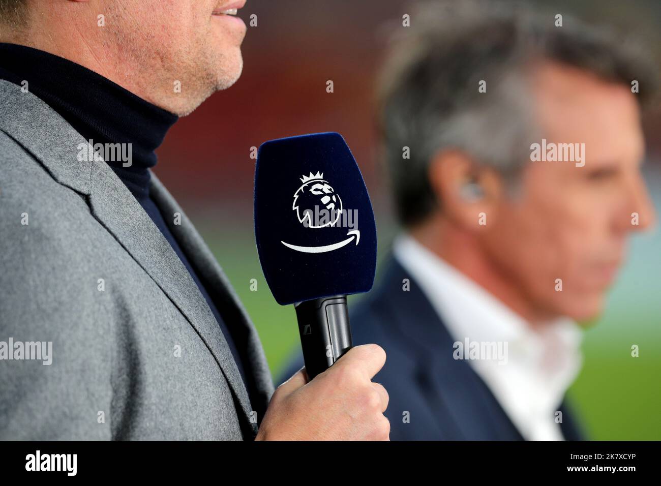 Amazon prime premier league microphone hi-res stock photography and ...