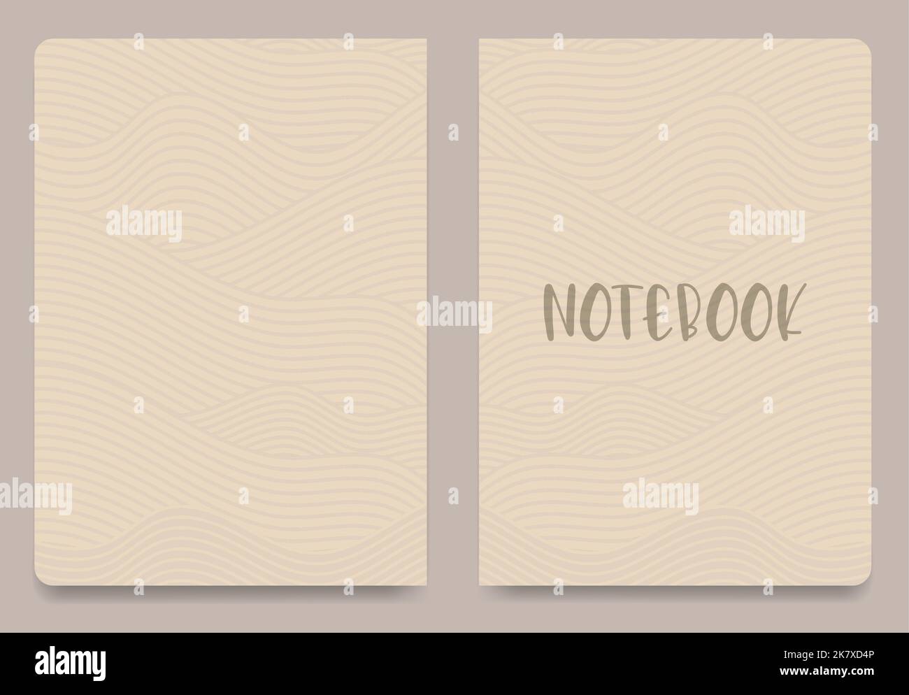 Universal abstract pastel colored template for notebook cover Stock ...