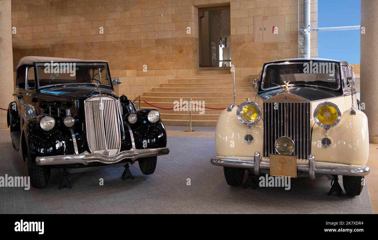 Vintage Mercedes and Rolls Royce Masmak Palace Riyadh Sausi Arabia ...