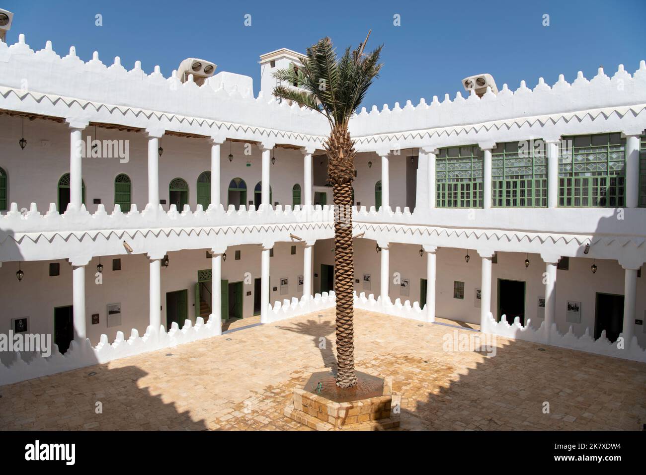 Courtyard Masmak Fort Riyadh Saudia Arabia Stock Photo - Alamy