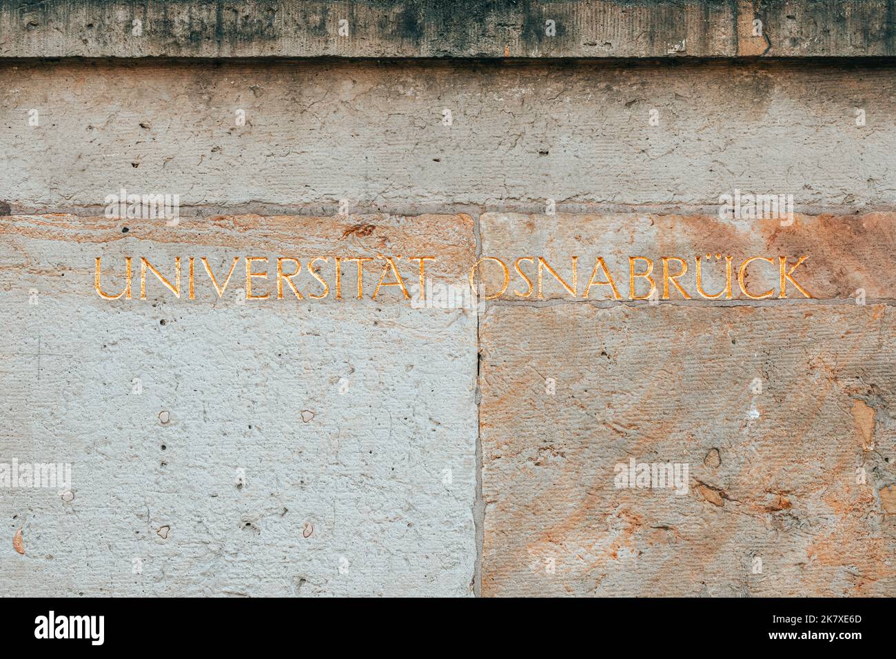 24 July 2022, Osnabruck, Germany: famous European university ...