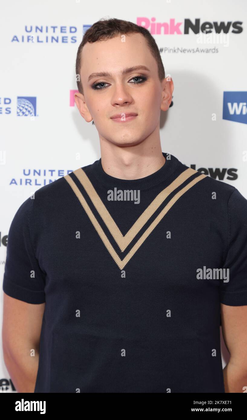 Matt Bernstein attending the PinkNews Awards at Church House Westminster, London. Picture date ...