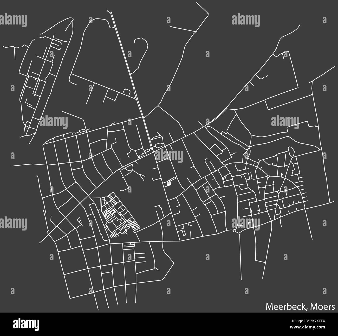Moers map hi-res stock photography and images - Alamy
