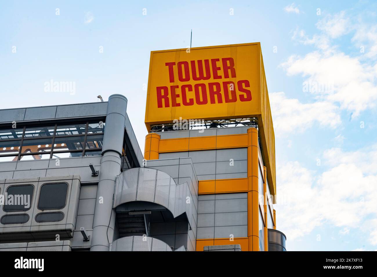 Tokyo, Japan. 19th Oct, 2022. Commercial retail exteriors of Tower ...