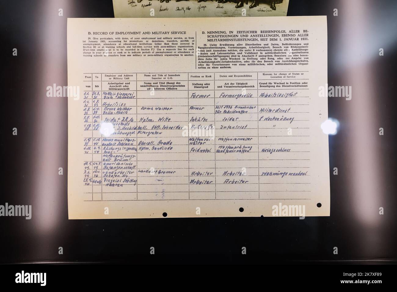 Nazi documents hi-res stock photography and images - Alamy