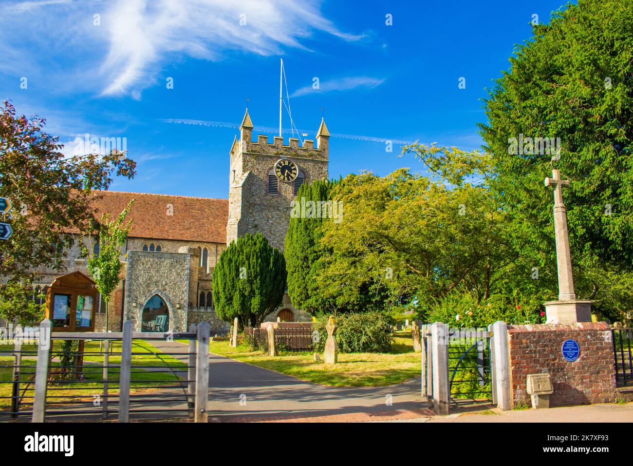 St Gregory and St Martin Church Anglican church in Wye.Wye is a village ...