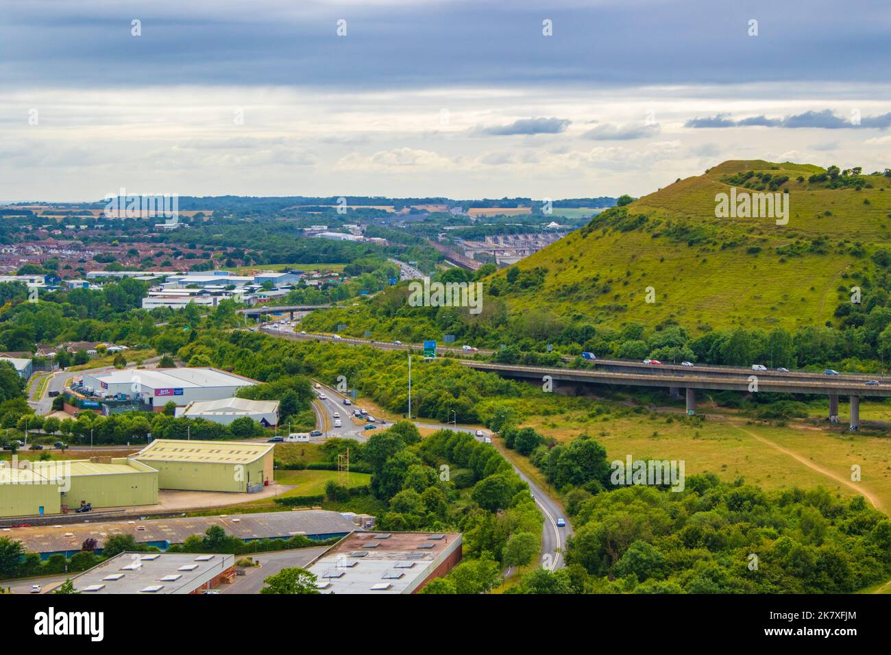 England kent folkestone downs hi-res stock photography and images - Alamy