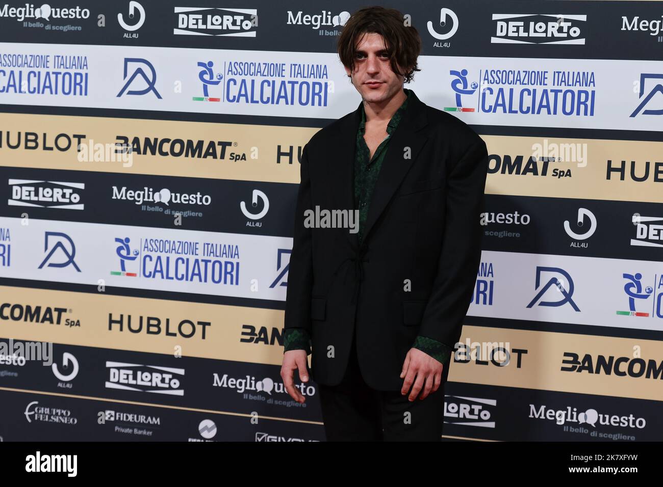 Rho, Italy. 17th Oct, 2022. Rkomi singer during the Gran Gala del ...