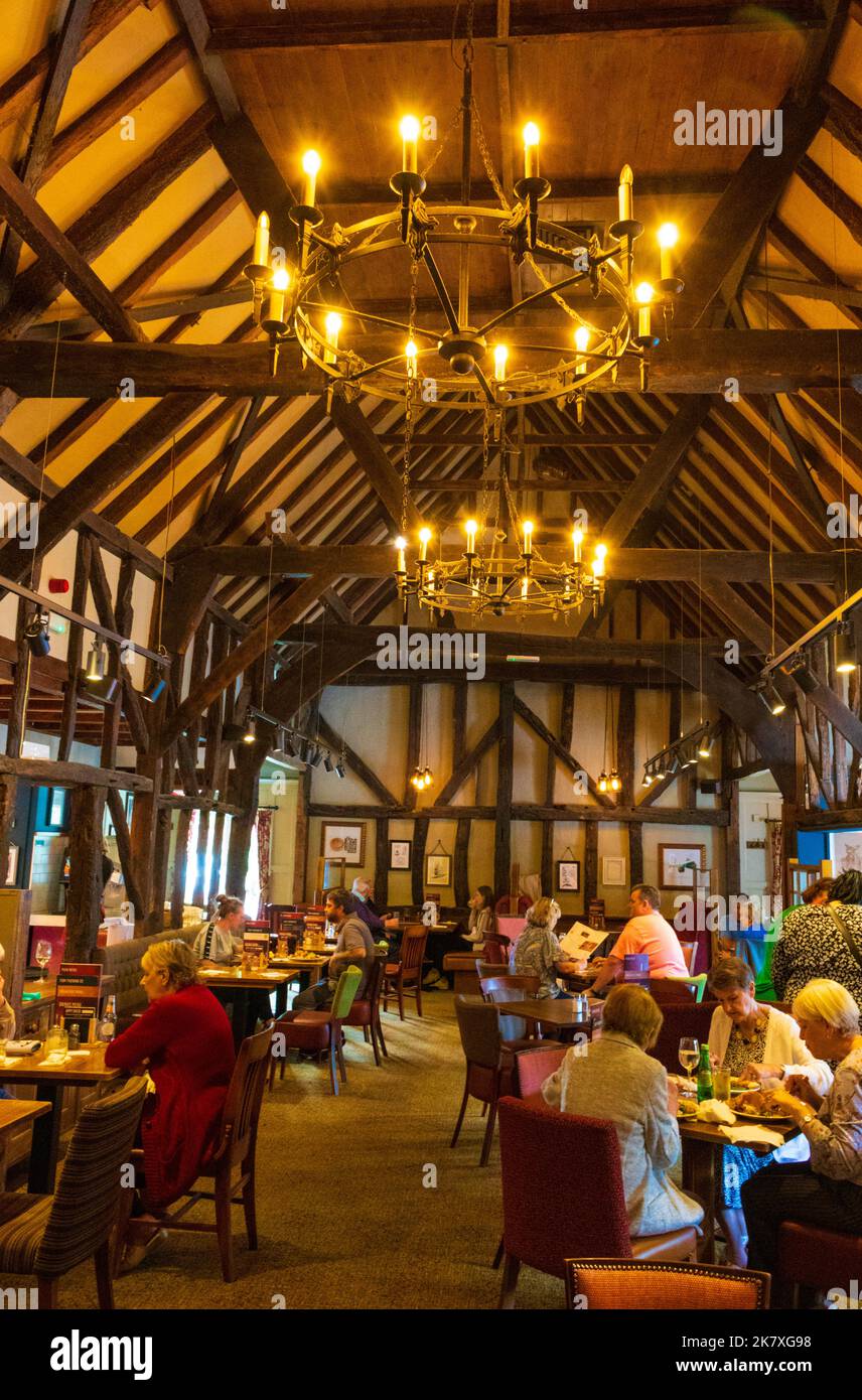 Interior view of Toby Carvery Langley Green-Timeless family chain ...