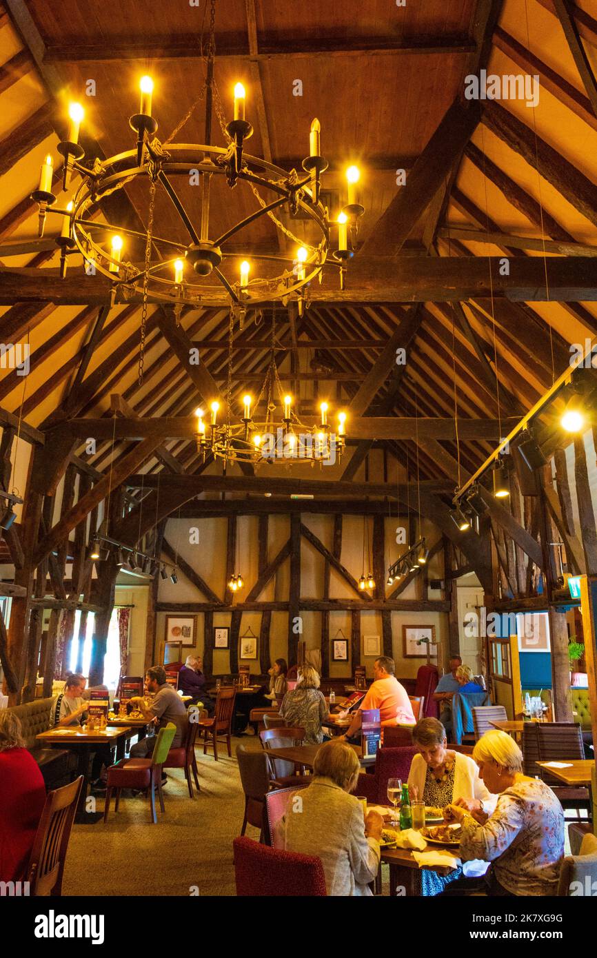Interior view of Toby Carvery Langley Green-Timeless family chain ...