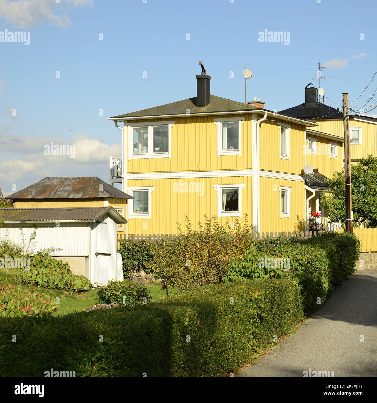 Swedish housing, Stockholm in Sweden Stock Photo - Alamy