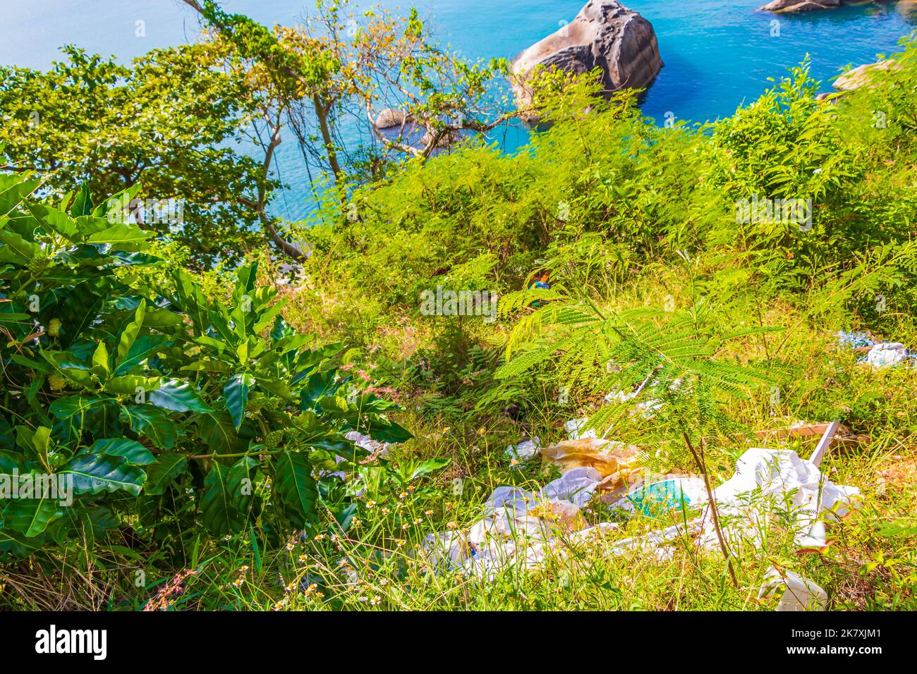 Plastic bottle recycling koh samui hi-res stock photography and images ...