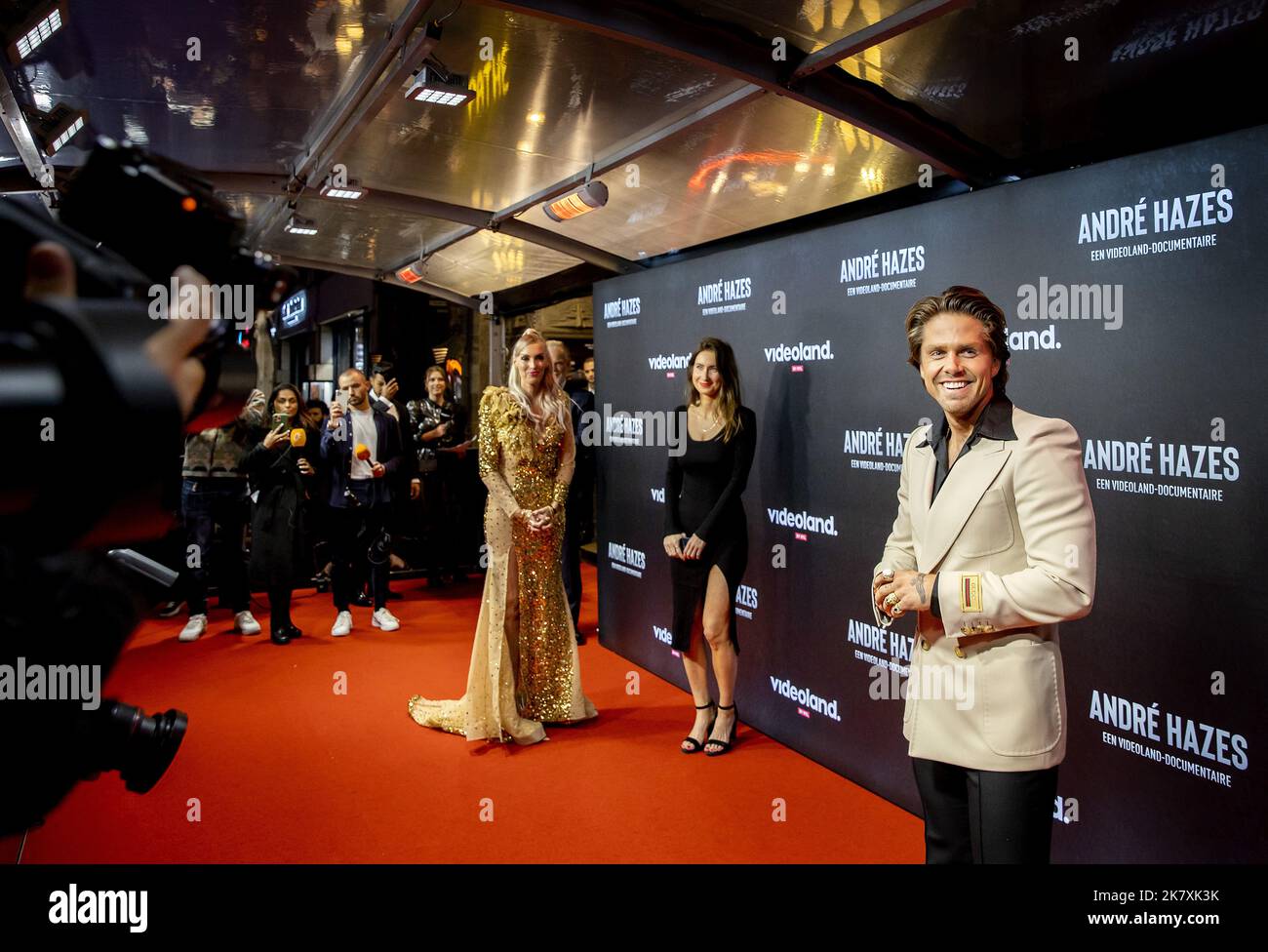 2022-10-19 19:00:34 AMSTERDAM - Andre Hazes on the red carpet of the ...