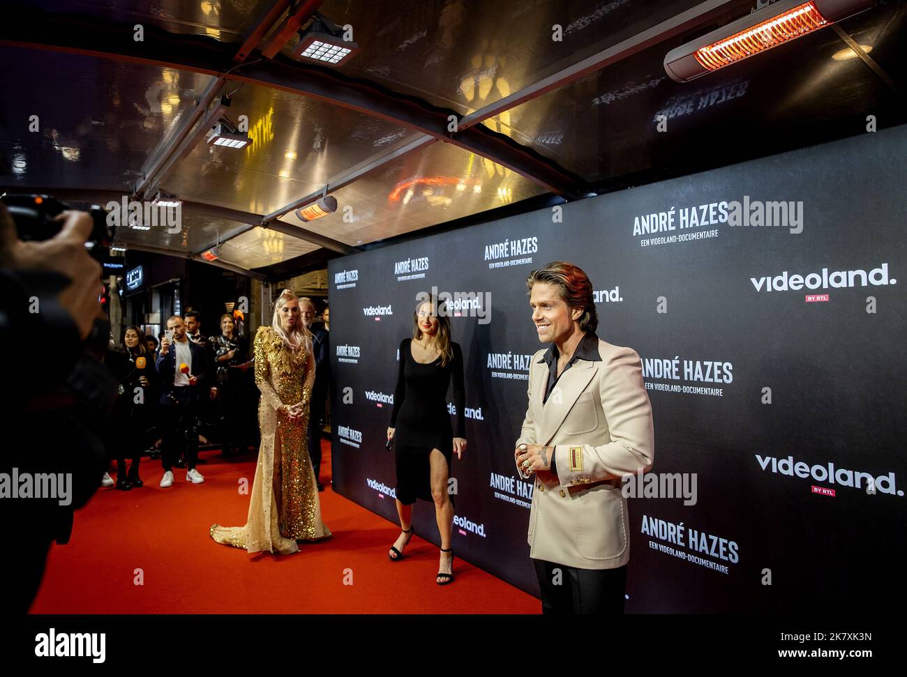 2022-10-19 19:00:34 AMSTERDAM - Andre Hazes on the red carpet of the ...