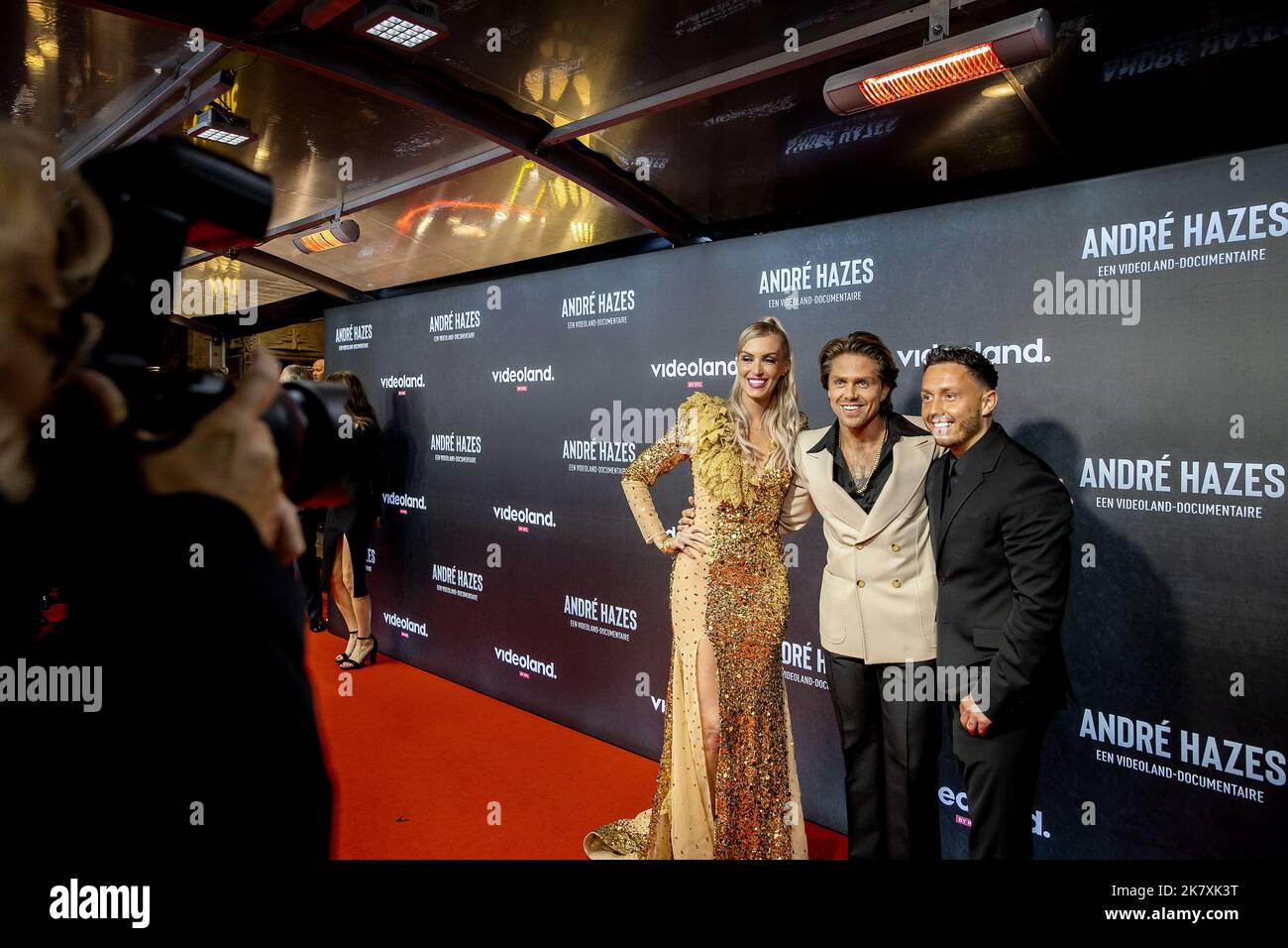 2022-10-19 19:02:22 AMSTERDAM - Andre Hazes on the red carpet of the ...