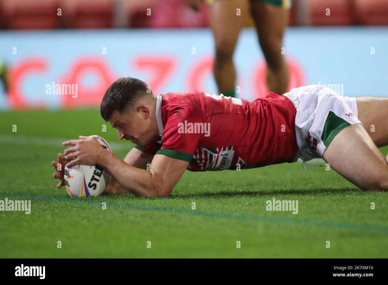 Leigh, UK. 19th Oct, 2022. Leigh Sports Village, Leigh, Lancashire ...