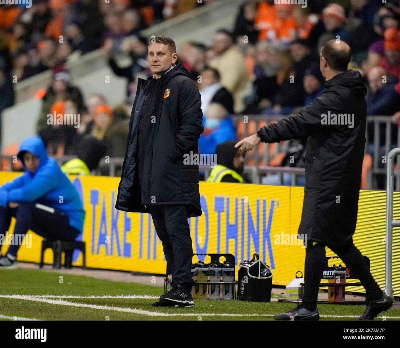 Andy Dawson interim manager of Hull City during the Sky Bet ...