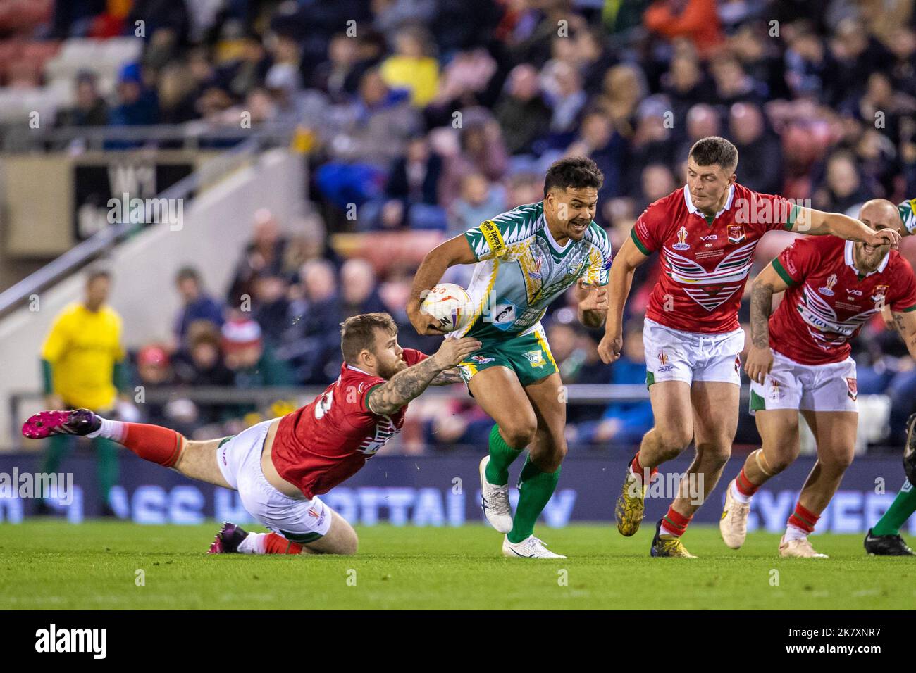 19th October 2022; Leigh Sports Village, Greater Manchester, England ...