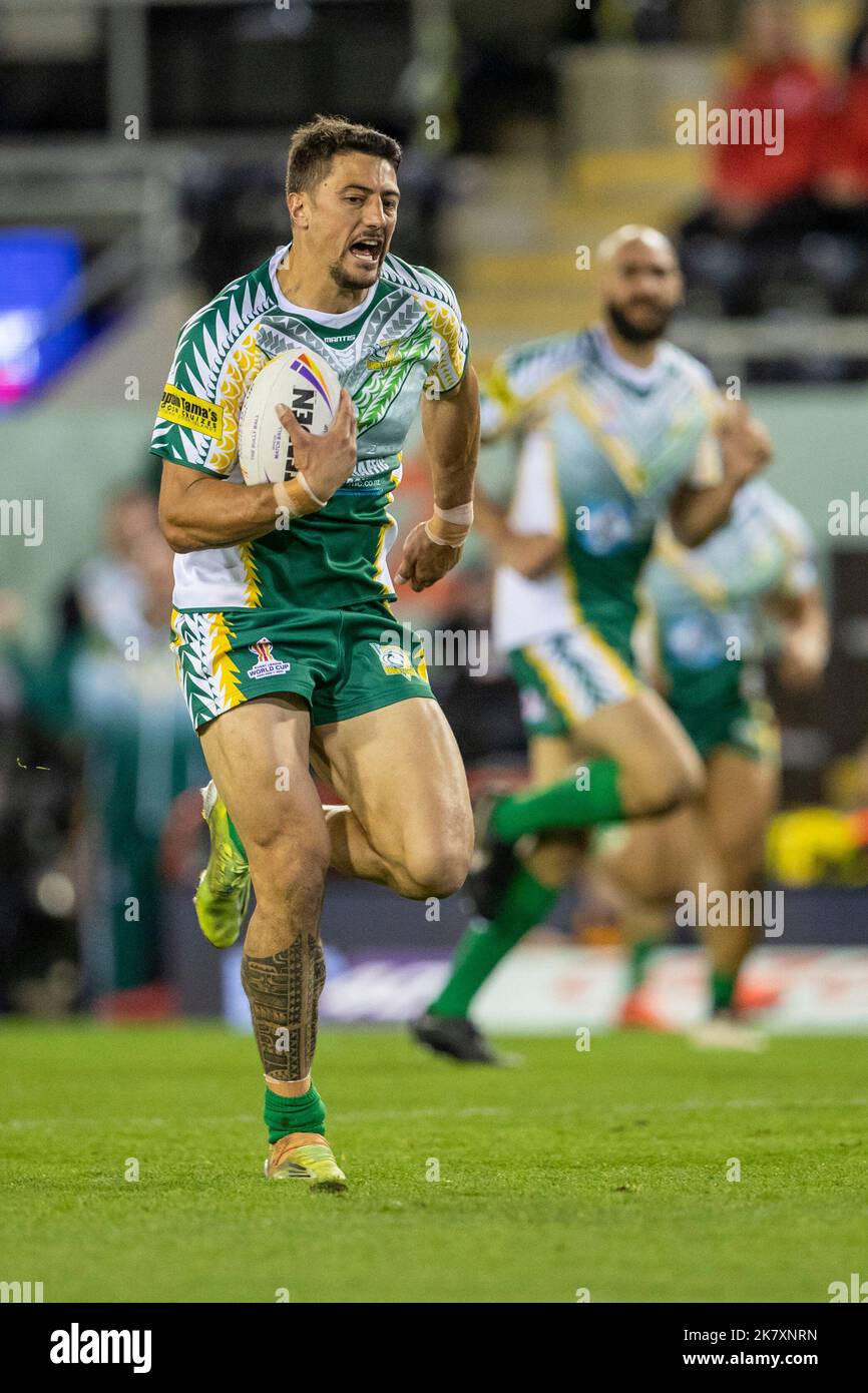 Leigh Sports Village, Greater Manchester, UK. 19th October 2022; Leigh ...