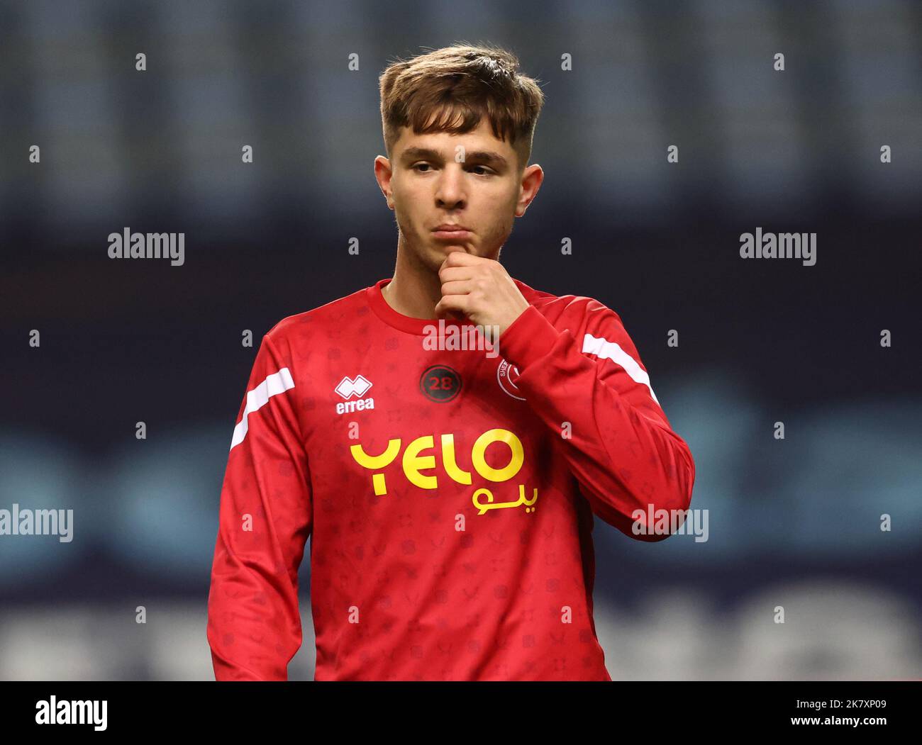 Coventry, UK. 19th Oct, 2022. James McAtee of Sheffield Utd during the ...