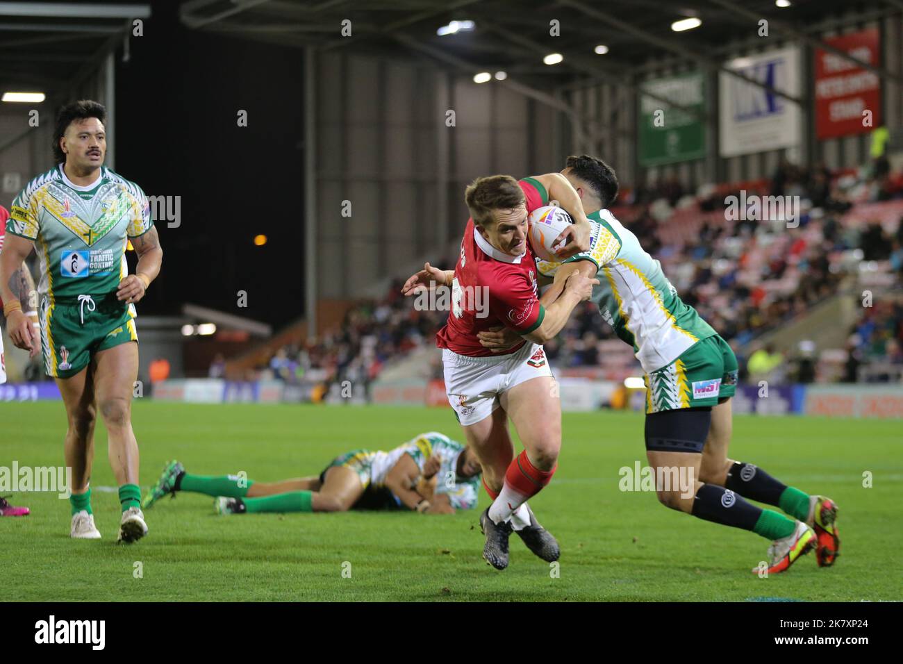 Leigh, UK. 19th Oct, 2022. Leigh Sports Village, Leigh, Lancashire ...