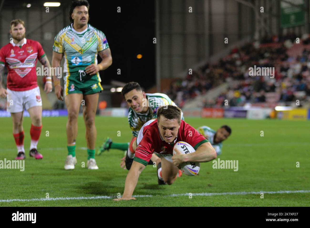 Leigh, UK. 19th Oct, 2022. Leigh Sports Village, Leigh, Lancashire ...