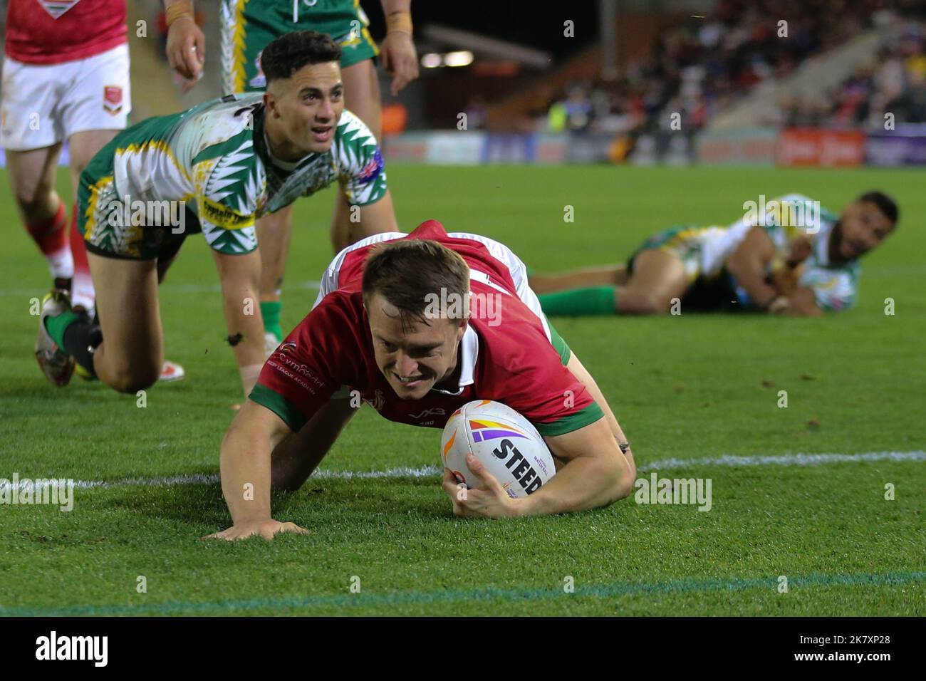 Leigh, UK. 19th Oct, 2022. Leigh Sports Village, Leigh, Lancashire ...