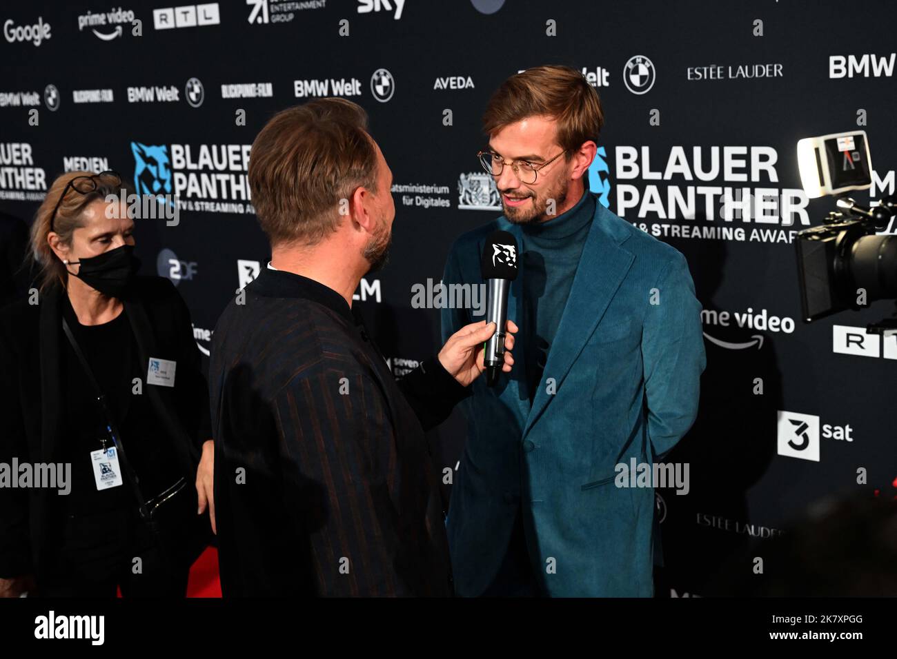 Munich, Germany. 19th Oct, 2022. Presenter Joachim "Joko" Winterscheidt ...